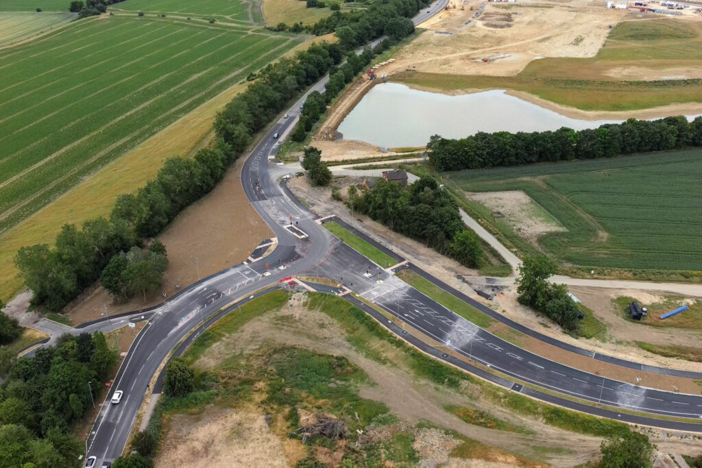 Completion at Great Haddon - Breheny Civil Engineering