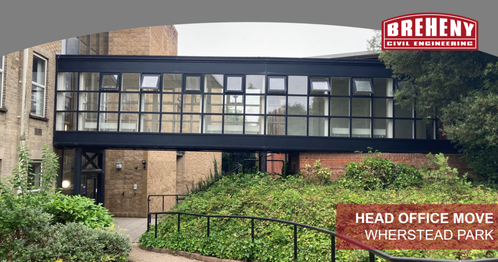 Temporary Head Office Relocation - Breheny Civil Engineering