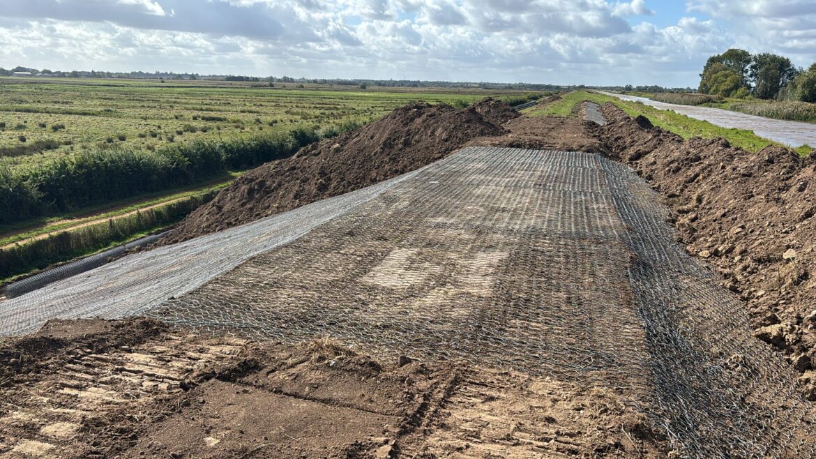 Badger Mitigation, Hundred Foot Drain - Breheny Civil Engineering